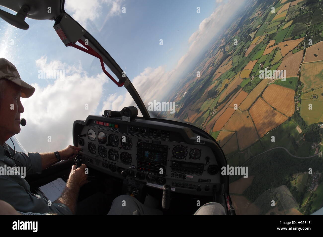 View from light aircraft hi-res stock photography and images - Alamy