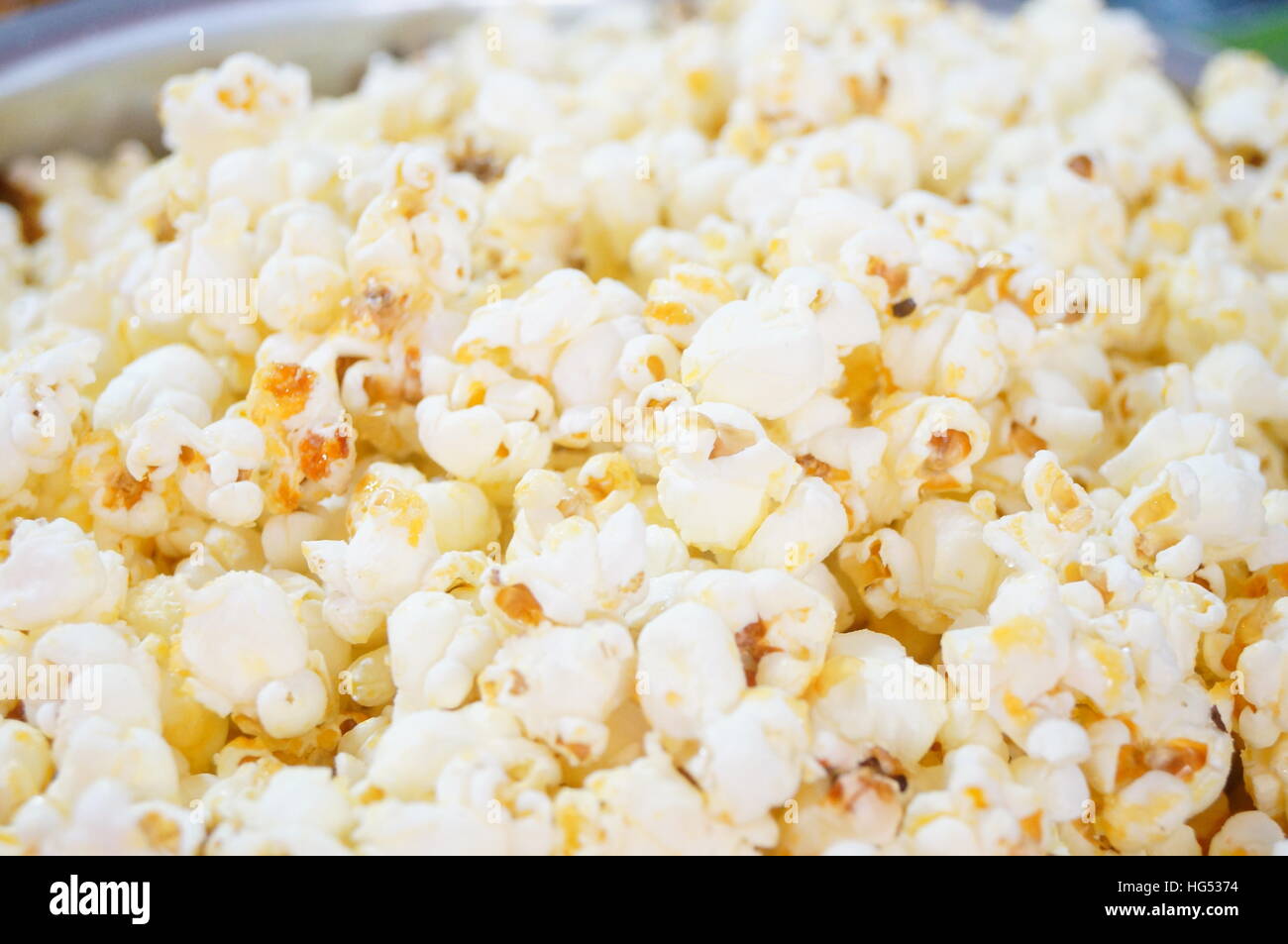 A pile of popcorn. Delicious snack food Stock Photo - Alamy