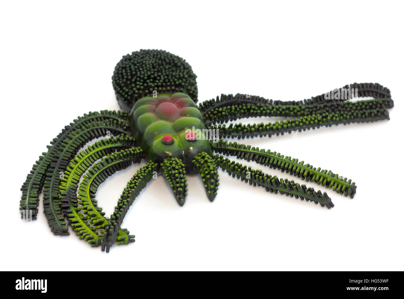 Spider toy on a white background, isolated Stock Photo - Alamy