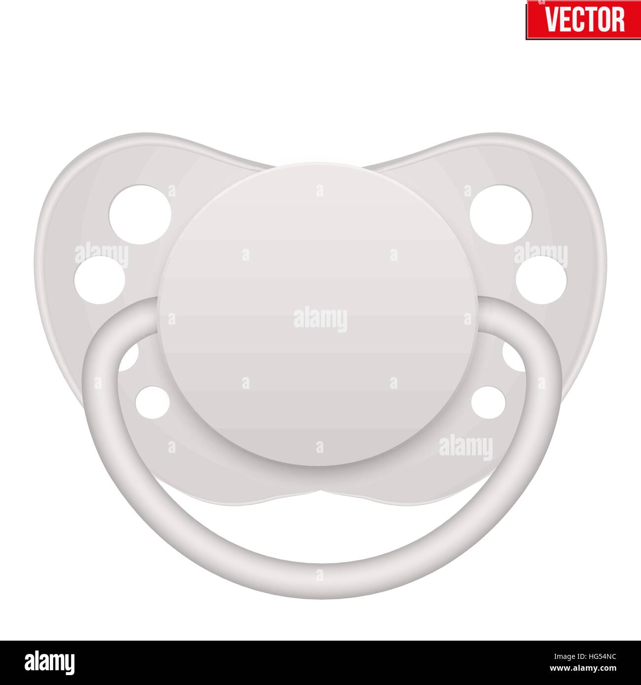 baby pacifier vector Stock Vector Image & Art - Alamy