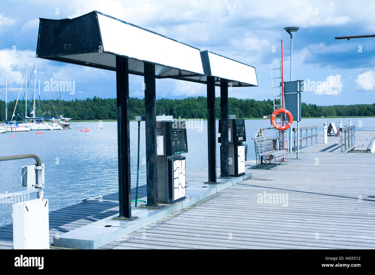 Petrol service station finland hi-res stock photography and images - Alamy
