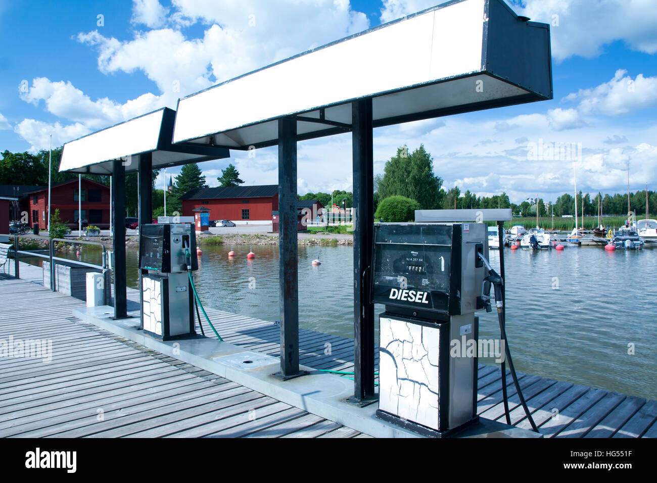 Petrol service station finland hi-res stock photography and images - Alamy