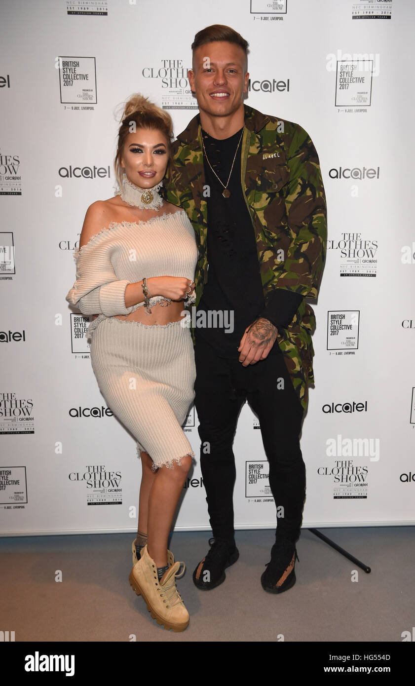 Love Island couple Olivia Buckland and Alex Bowen having fun on the ...