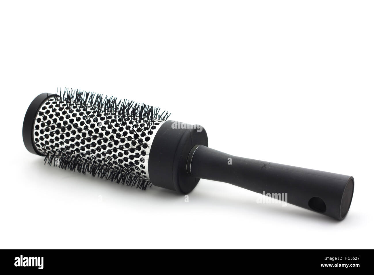Hair brush on a white background, isolated Stock Photo - Alamy
