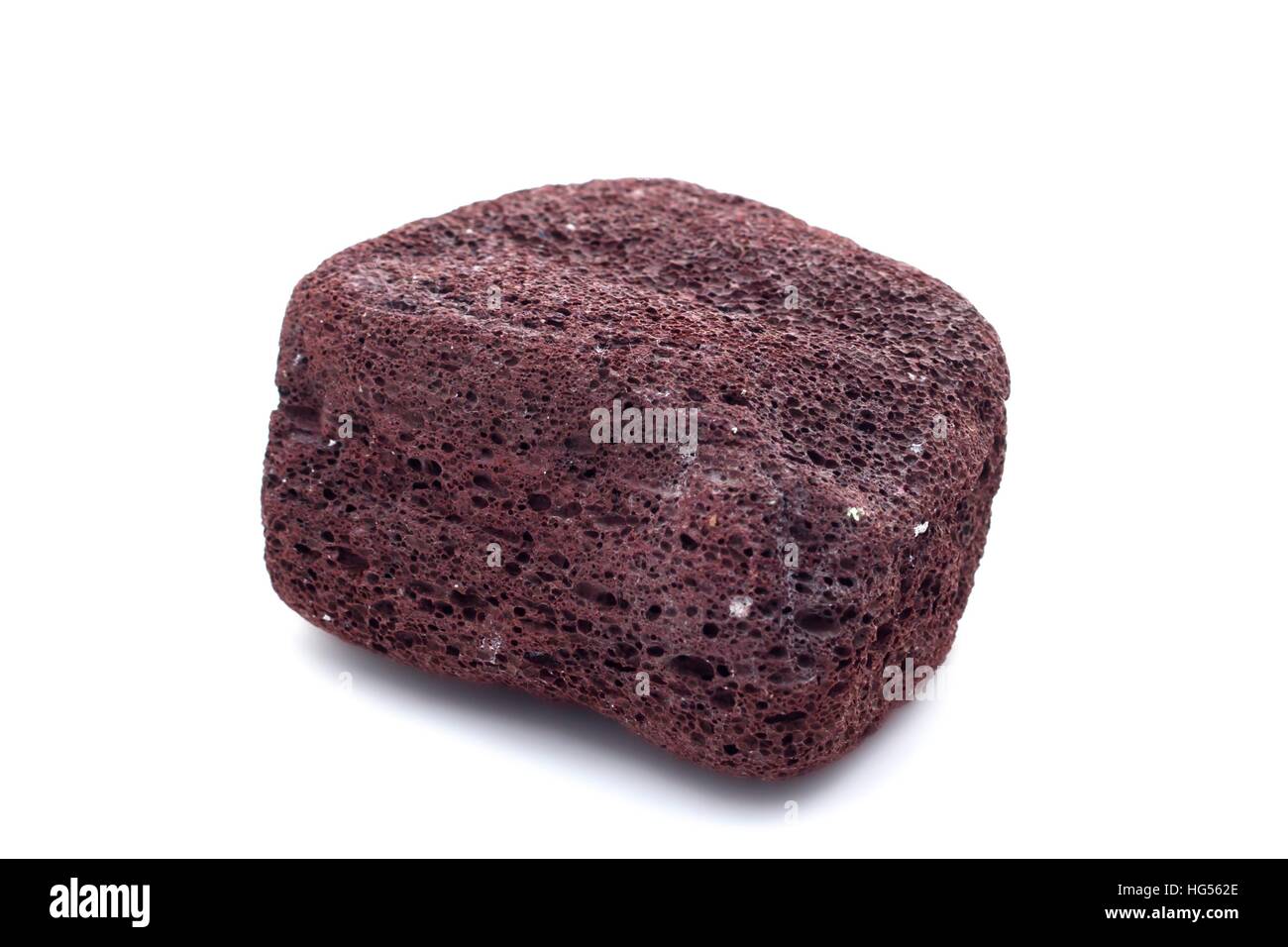 Brown pumice on a white background, isolated Stock Photo - Alamy