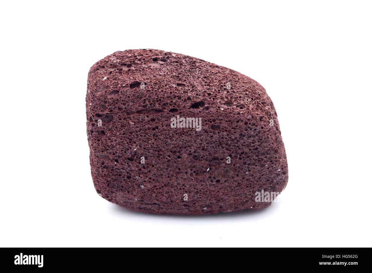 Brown pumice on a white background, isolated Stock Photo - Alamy