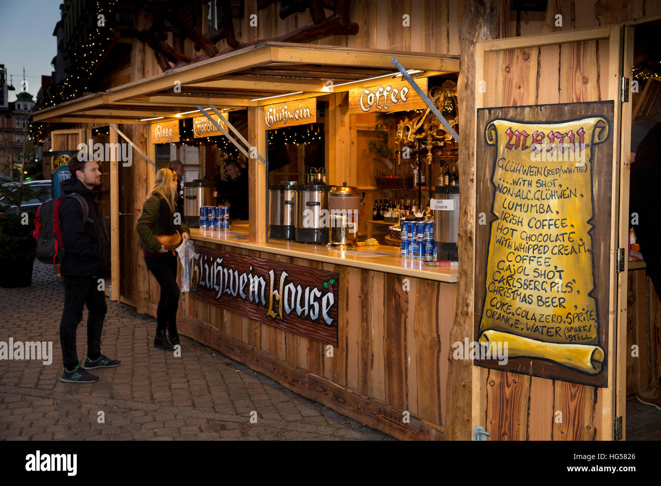 Denmark christmas market hi-res stock photography and images - Alamy