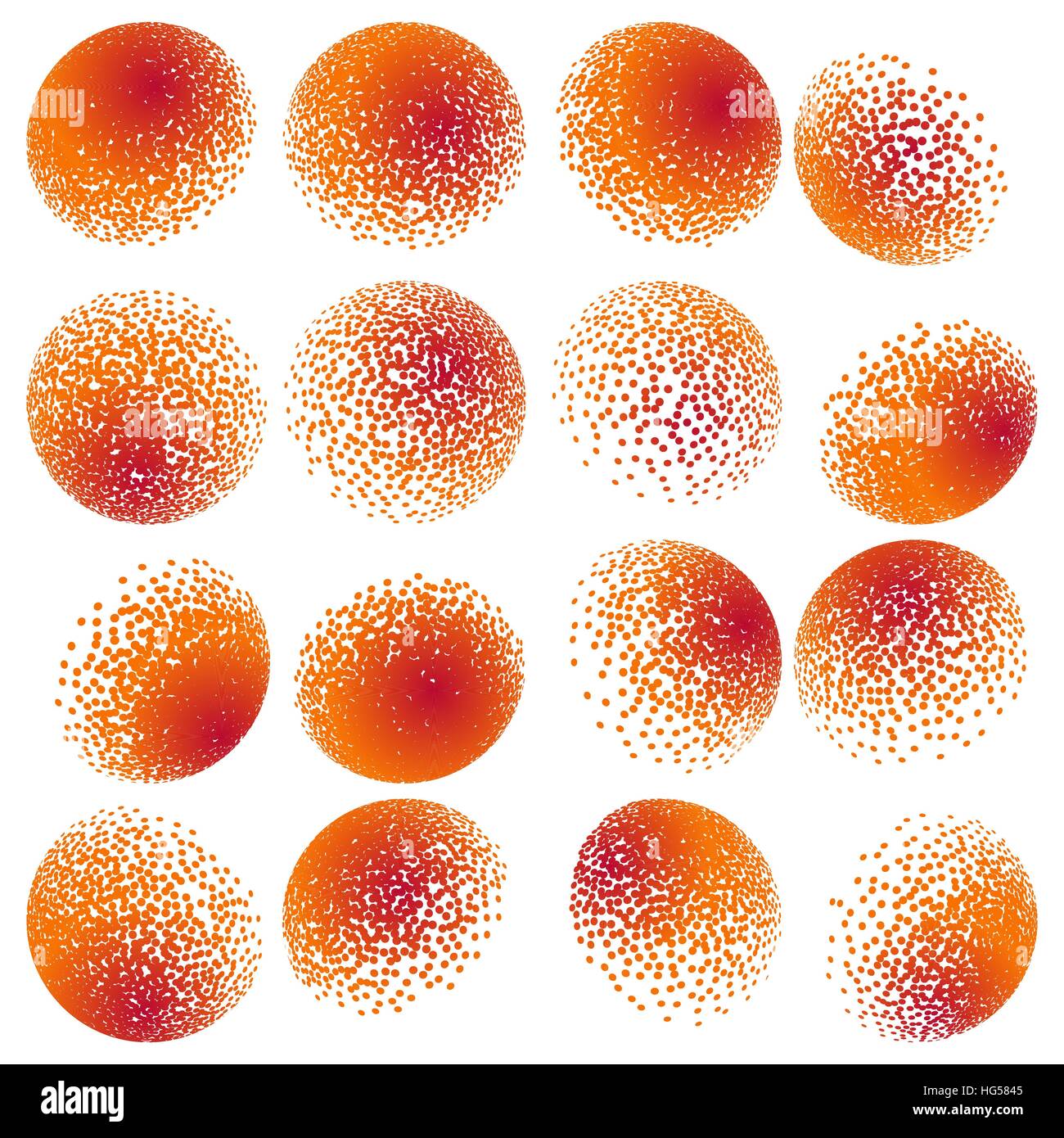 Grunge black half circles Stock Vector Images - Alamy