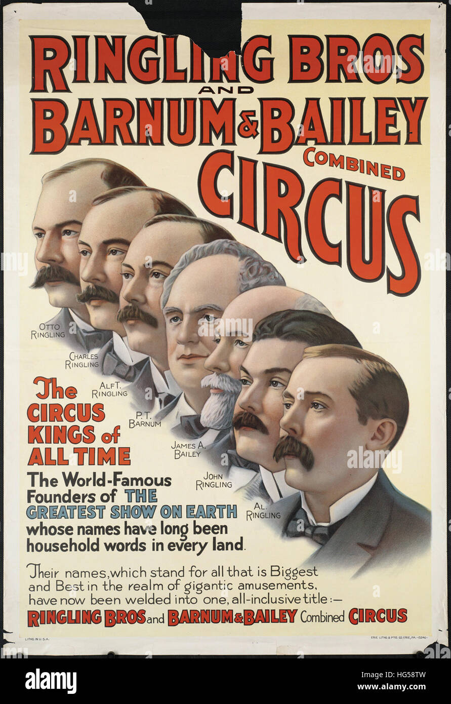 Barnum and bailey hi-res stock photography and images - Alamy