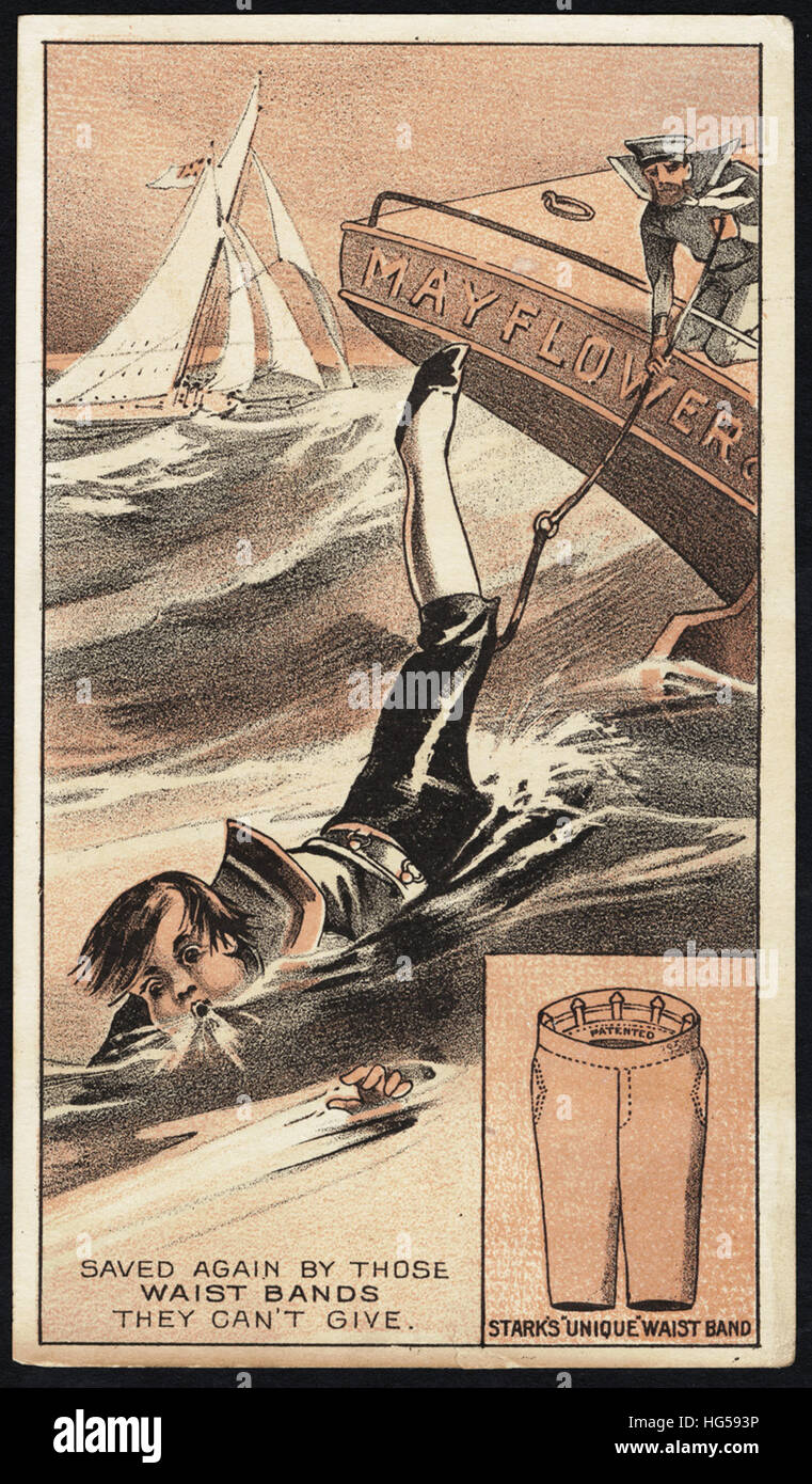 Clothing Trade Cards Stock Photo - Alamy