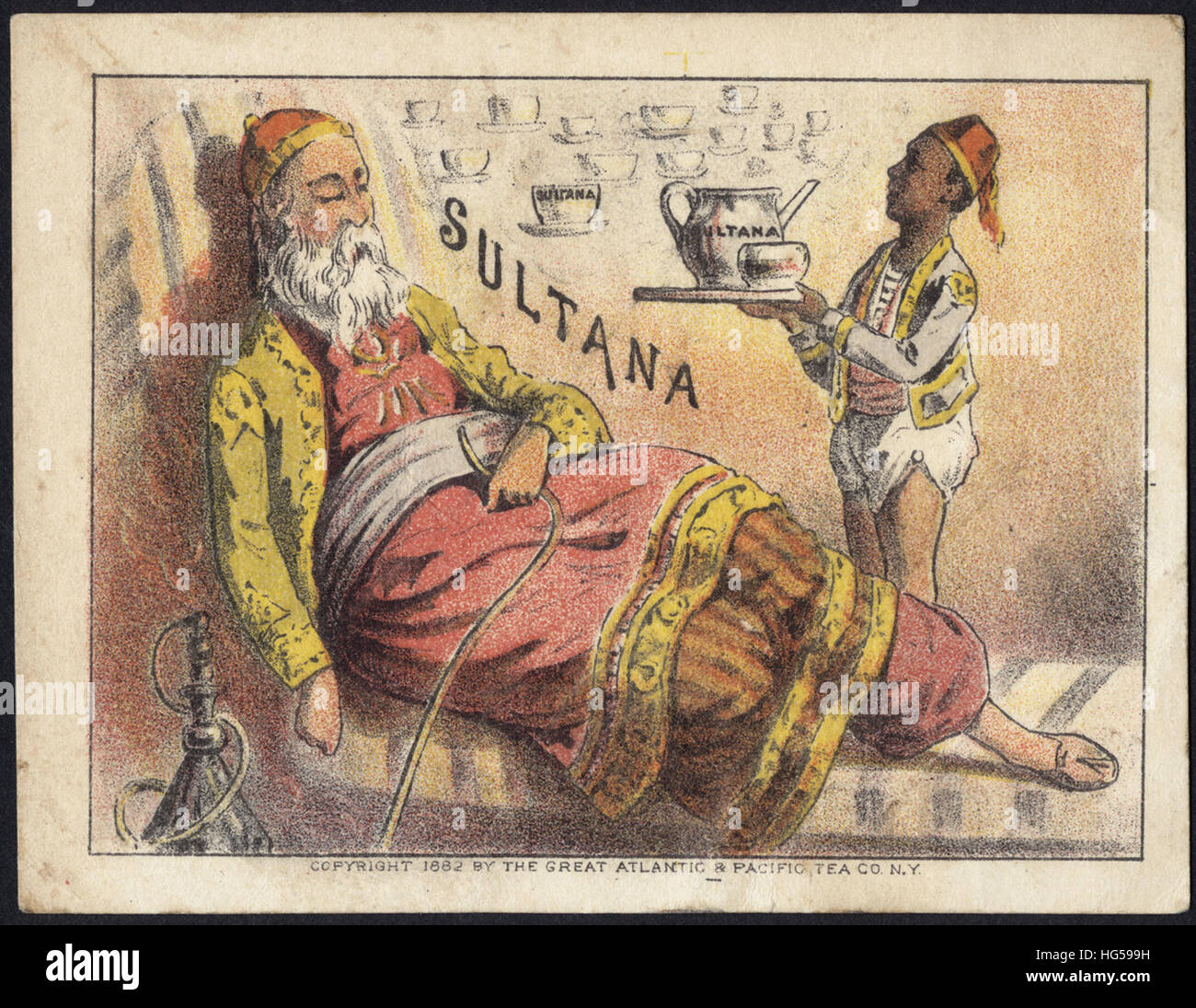 Vintage trade cards hi-res stock photography and images - Alamy