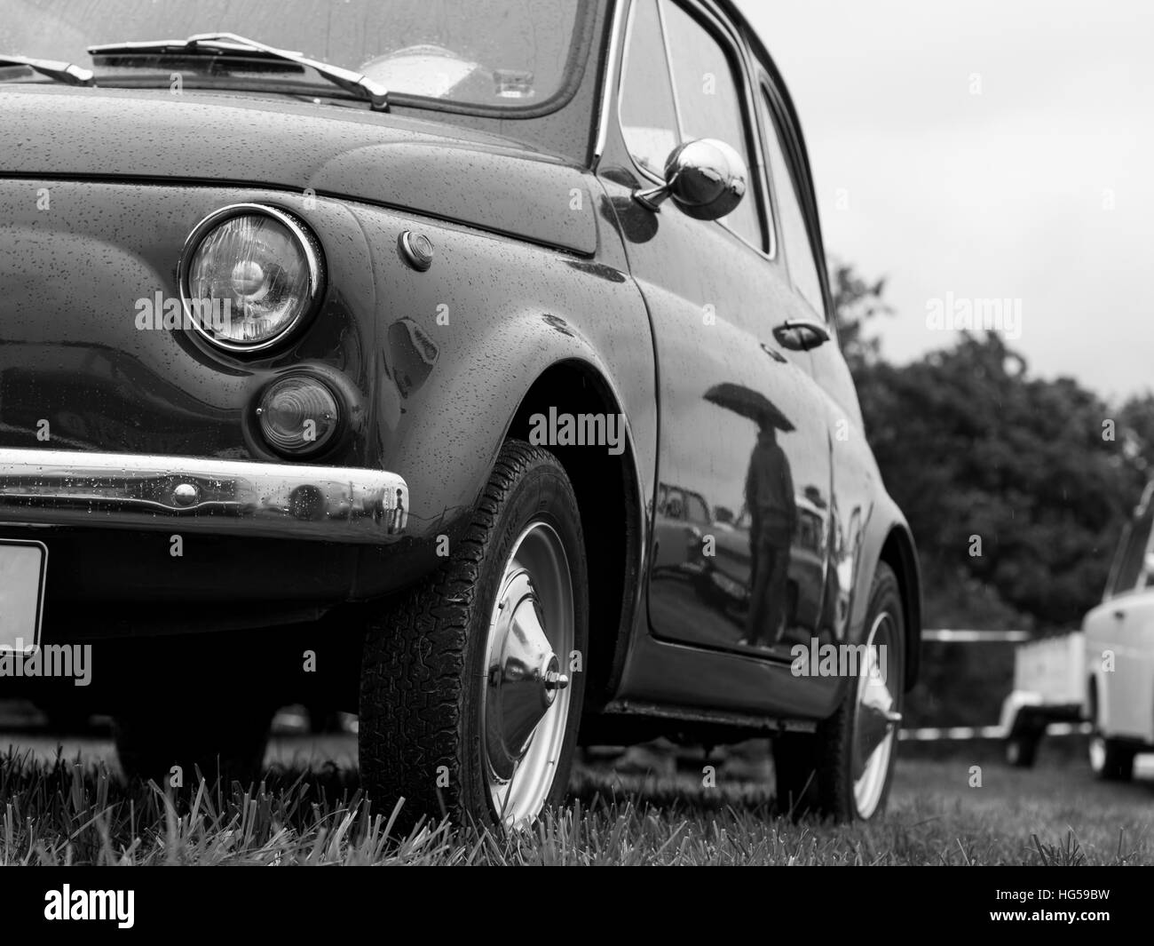 Tiny retro italian automobile hi-res stock photography and images - Alamy