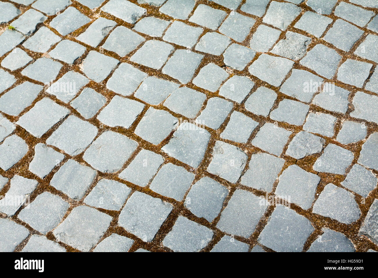 Stone paving texture. Abstract structured background of an old street ...