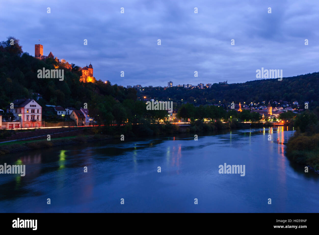 Wertheim castle hi-res stock photography and images - Alamy
