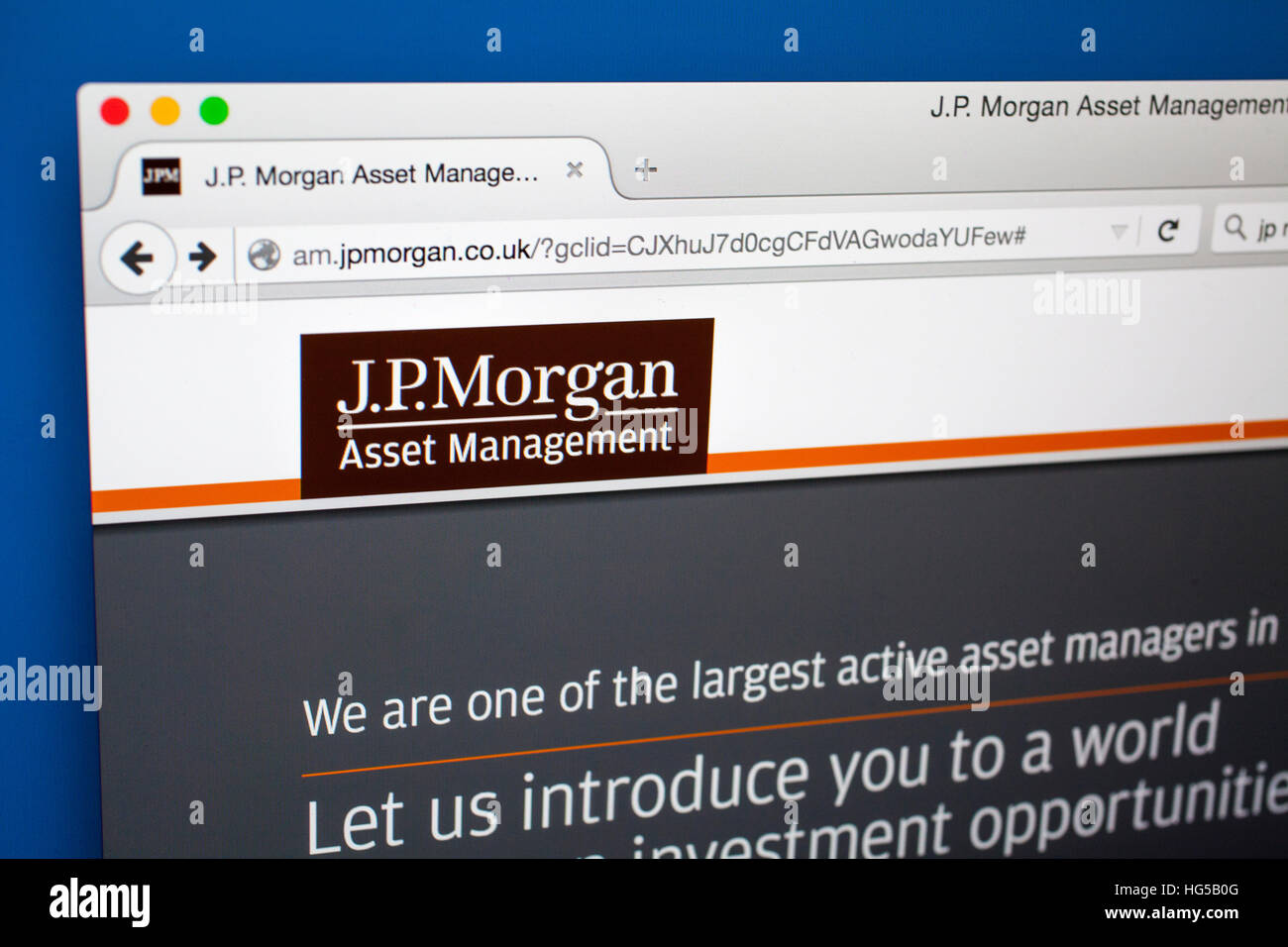 Jp morgan share hi-res stock photography and images - Alamy