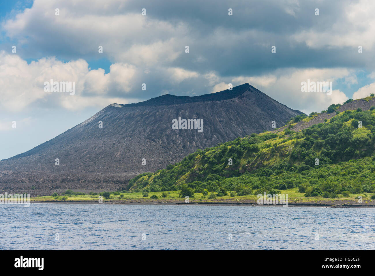 Volcano Tavurvur, Rabaul, East New Britain, Papua New Guinea, Pacific ...
