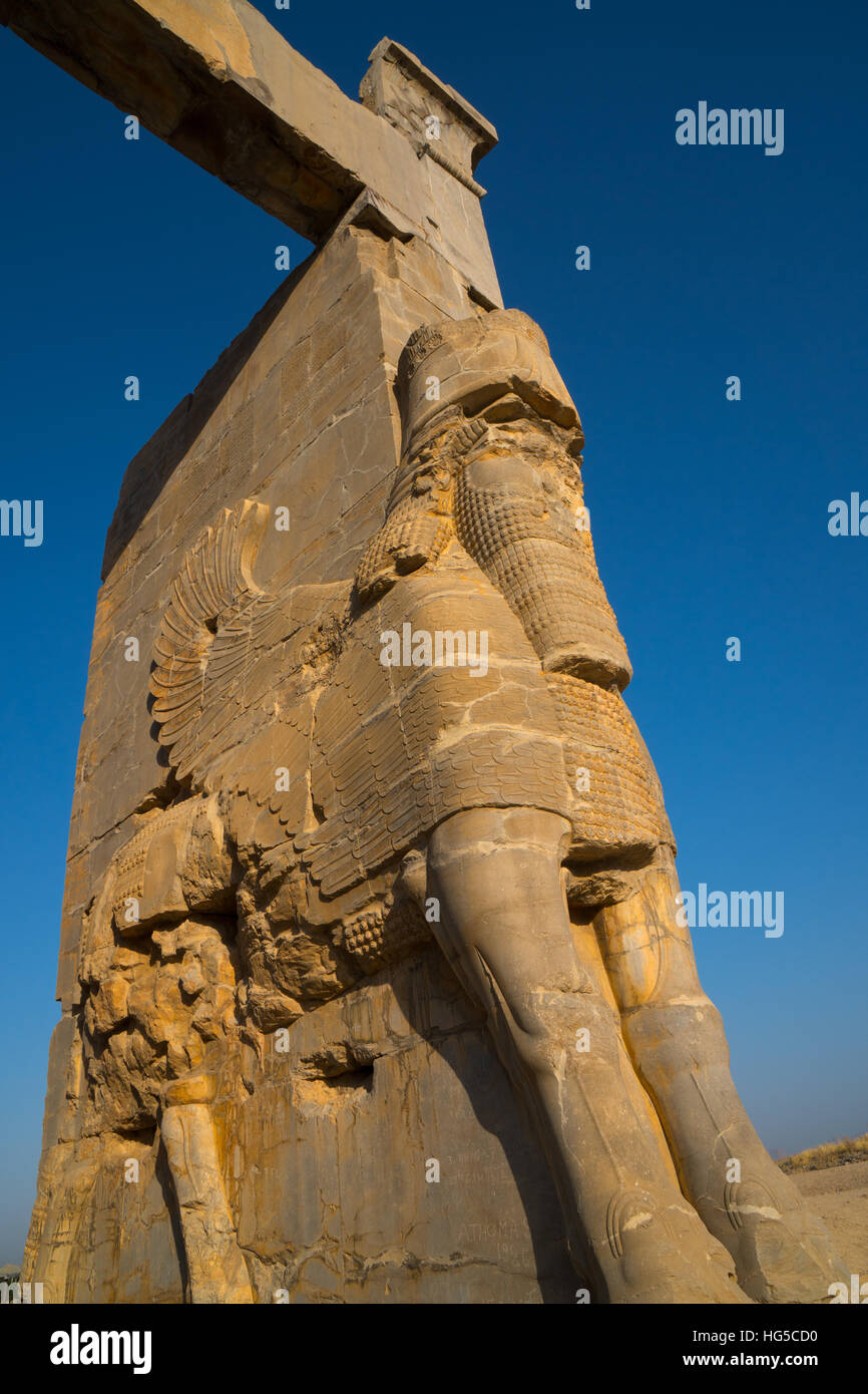 All Nations Gateway, Persepolis, UNESCO, Iran, Middle East Stock Photo ...