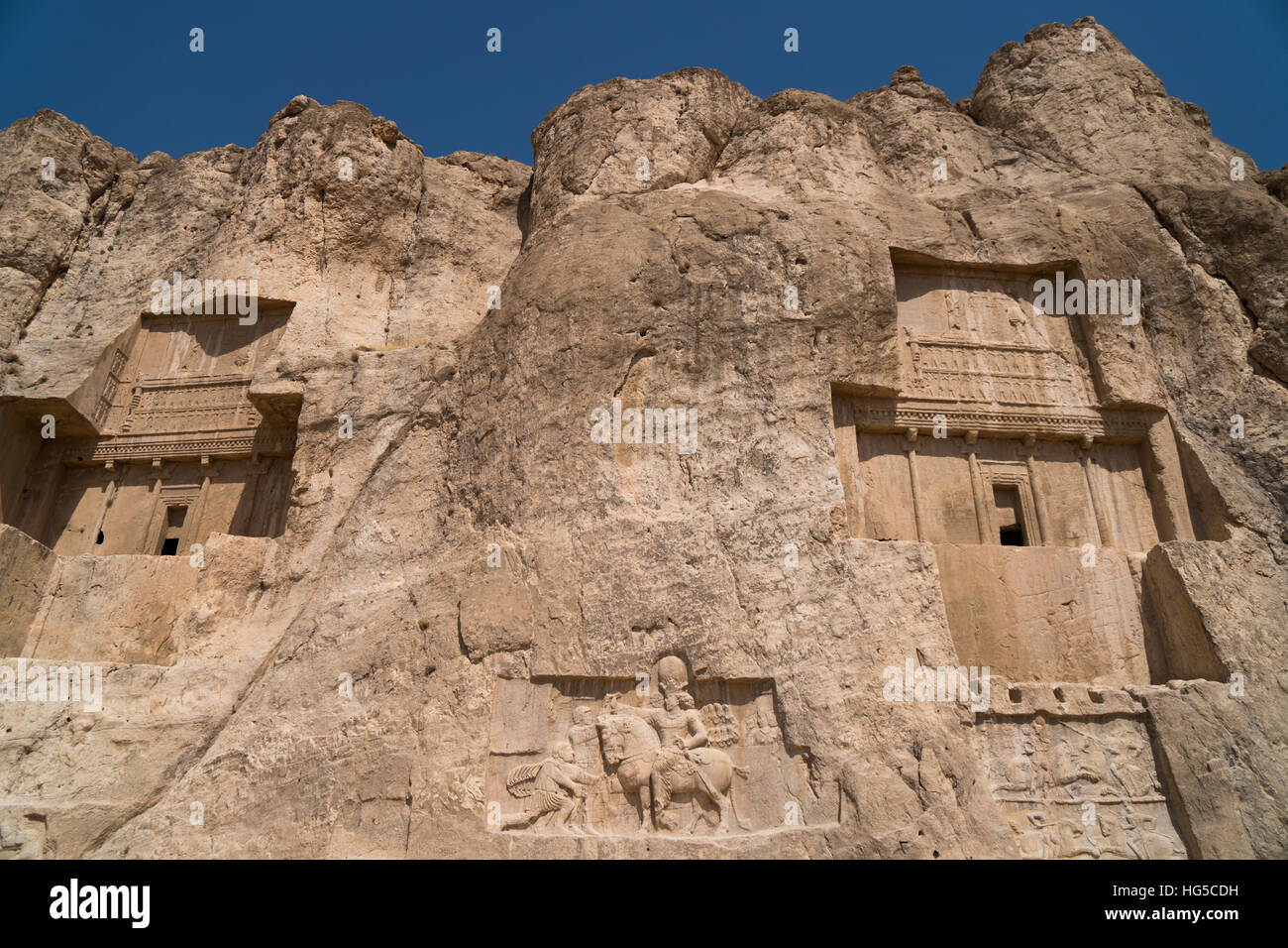 Tombs of Ataxerxes I and Darius the Great, Naqsh-e Rostam Necropolis ...