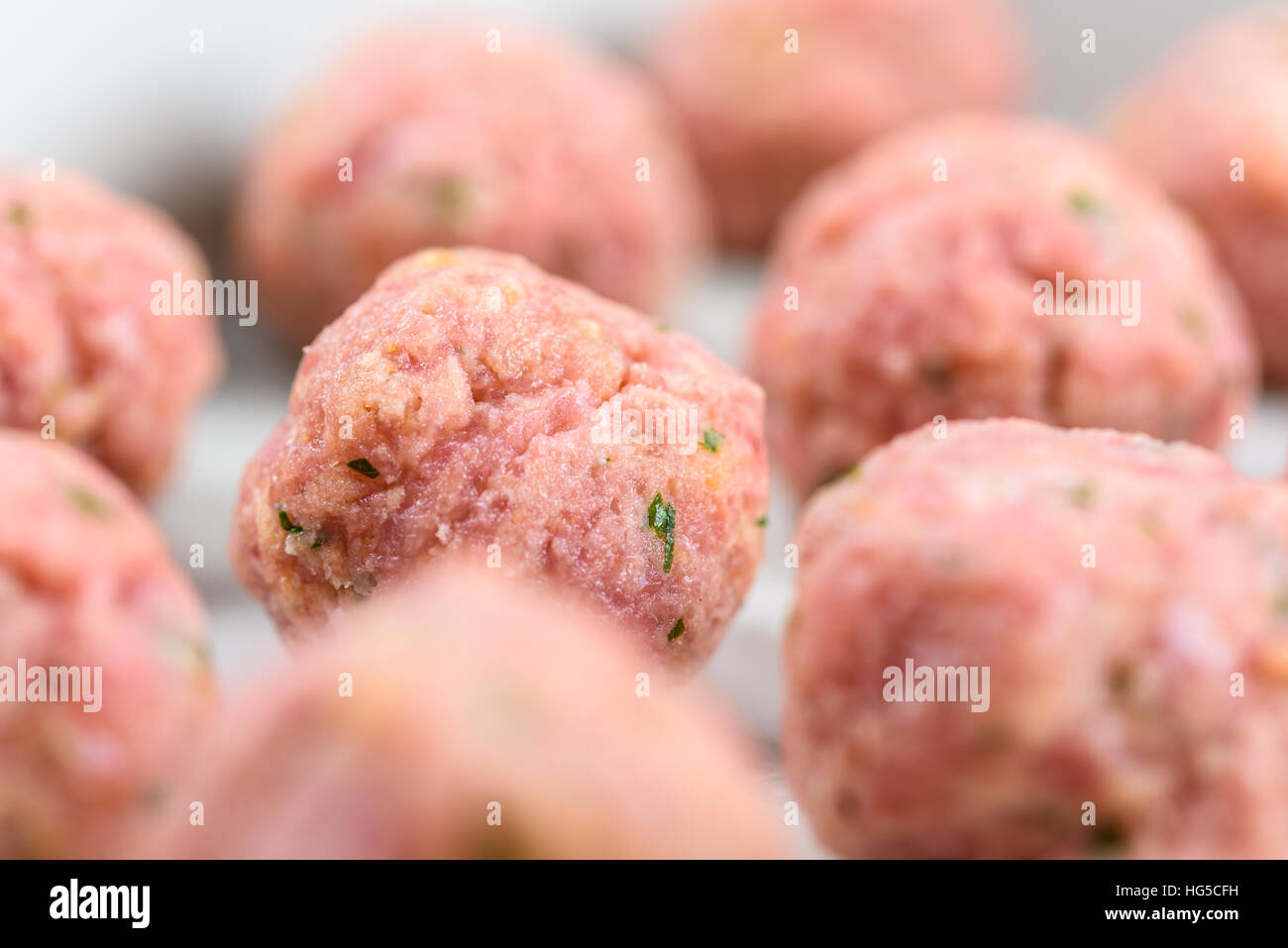 Preparing raw meat hi-res stock photography and images - Alamy