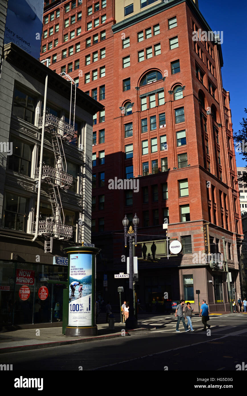 Commercial street san francisco chinatown hi-res stock photography and ...