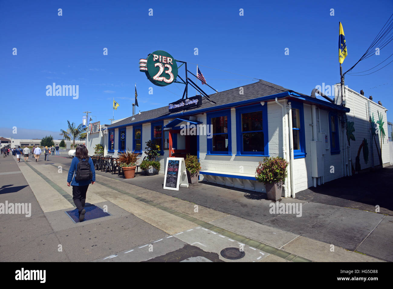Pier 23 seafood restaurant hi-res stock photography and images - Alamy