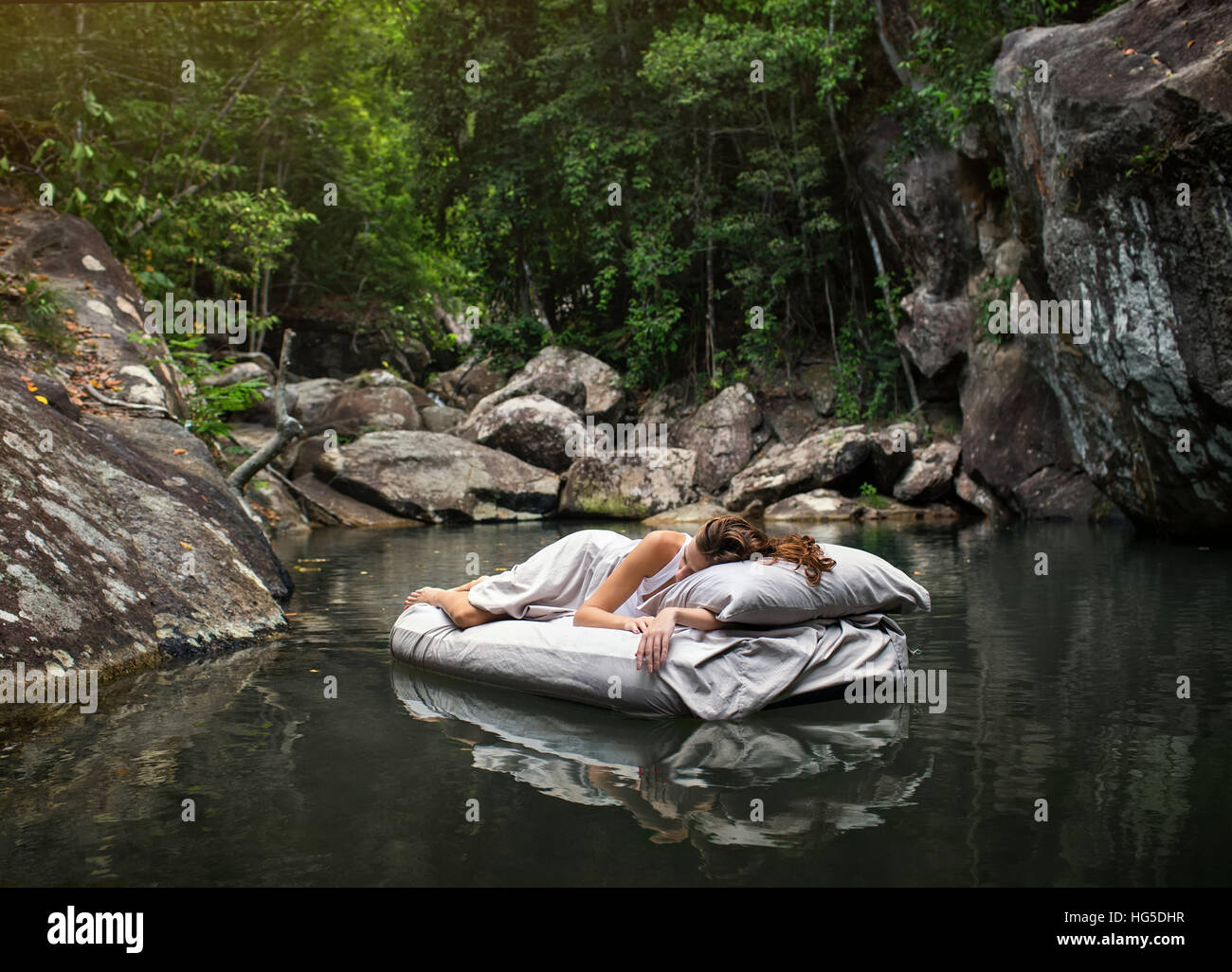 A hidden place Stock Photo - Alamy