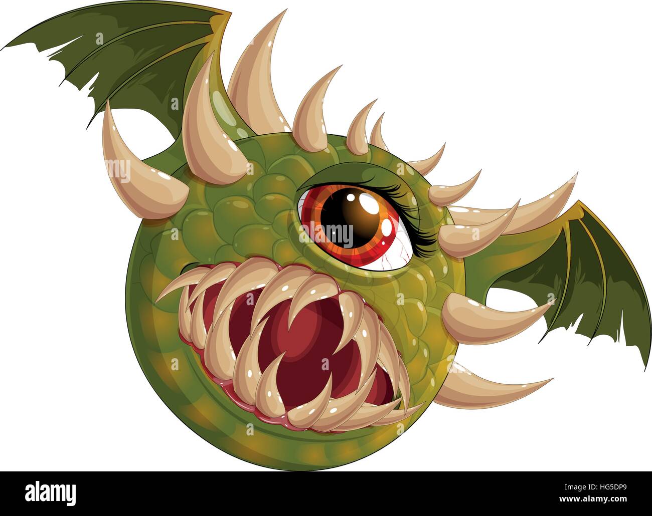 Jaws of doom Stock Vector Images - Alamy