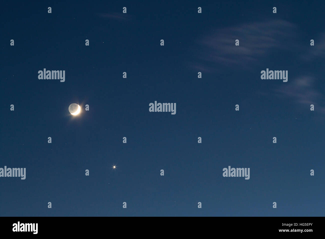 Single Star At Night