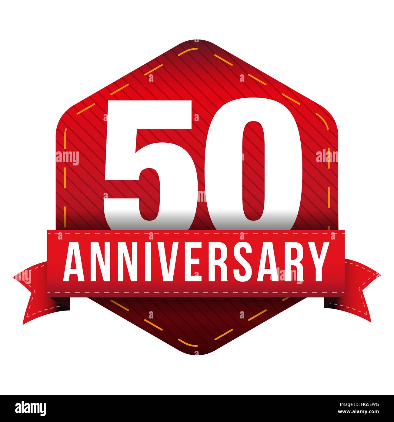 50 year anniversary logo Stock Vector Images - Alamy