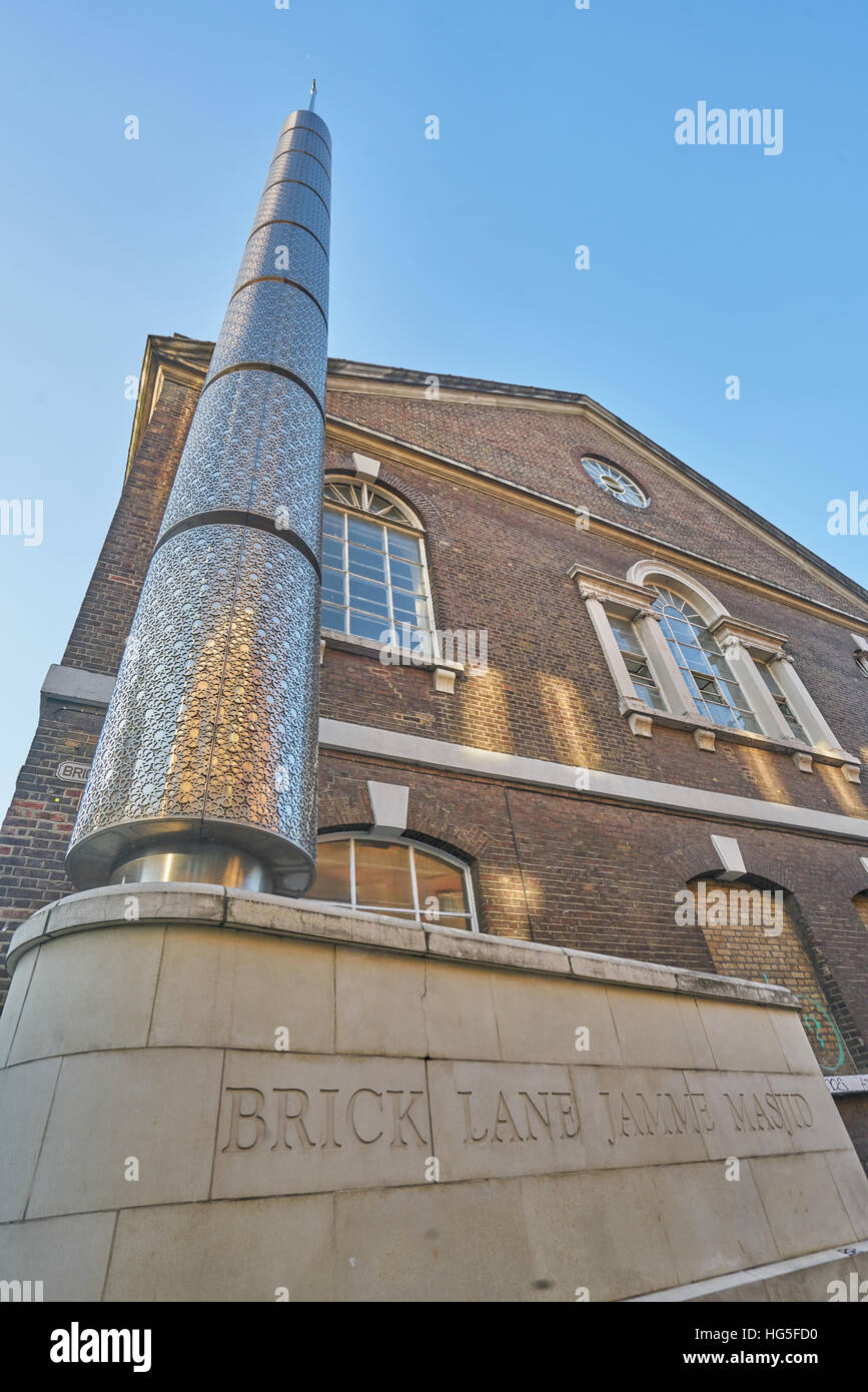 Brick lane mosque hi-res stock photography and images - Alamy