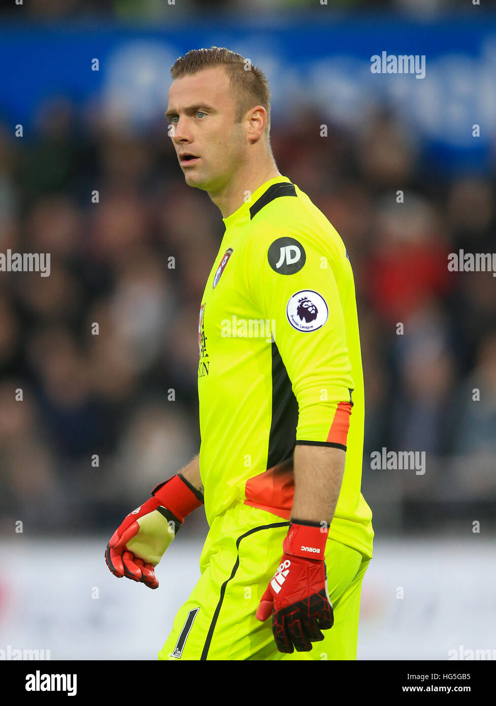 AFC Bournemouth goalkeeper Artur Boruc Stock Photo - Alamy