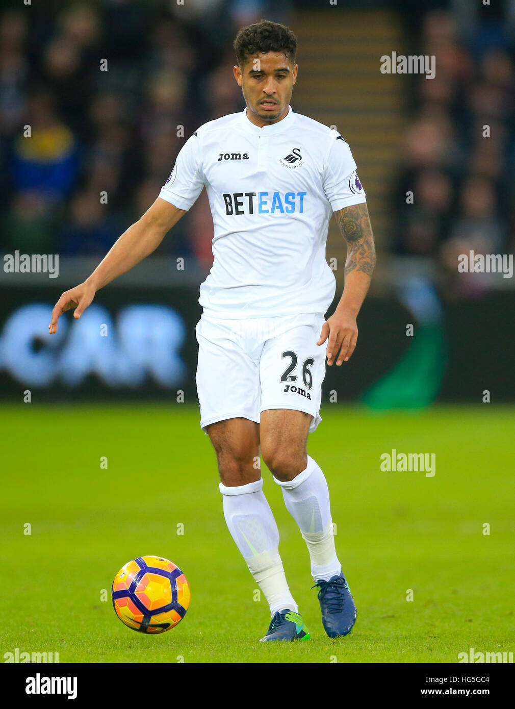 Kyle Naughton, Swansea City Stock Photo - Alamy