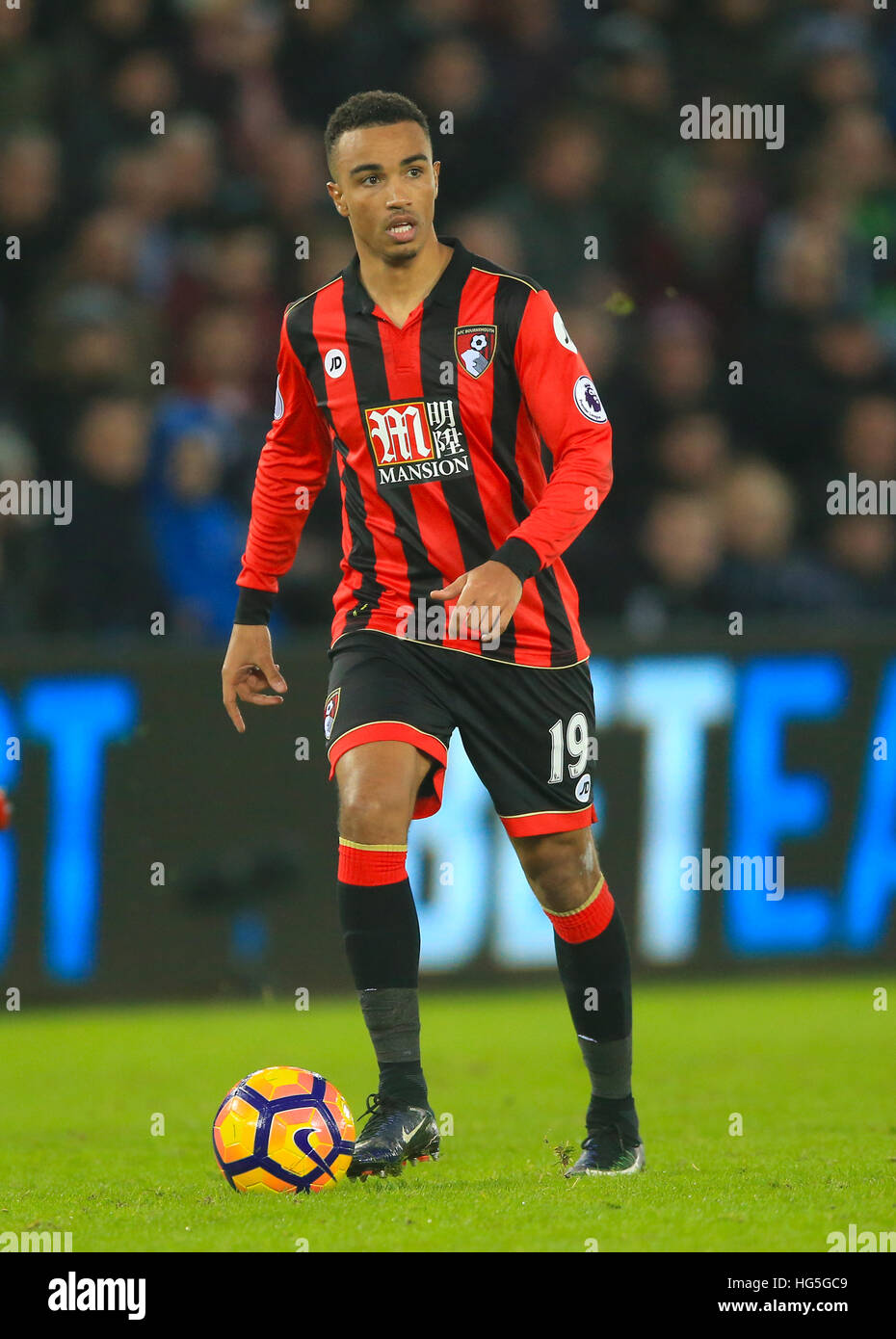 Junior Stanislas, AFC Bournemouth Stock Photo - Alamy