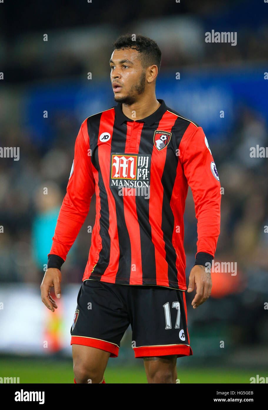 Joshua King, AFC Bournemouth Stock Photo - Alamy