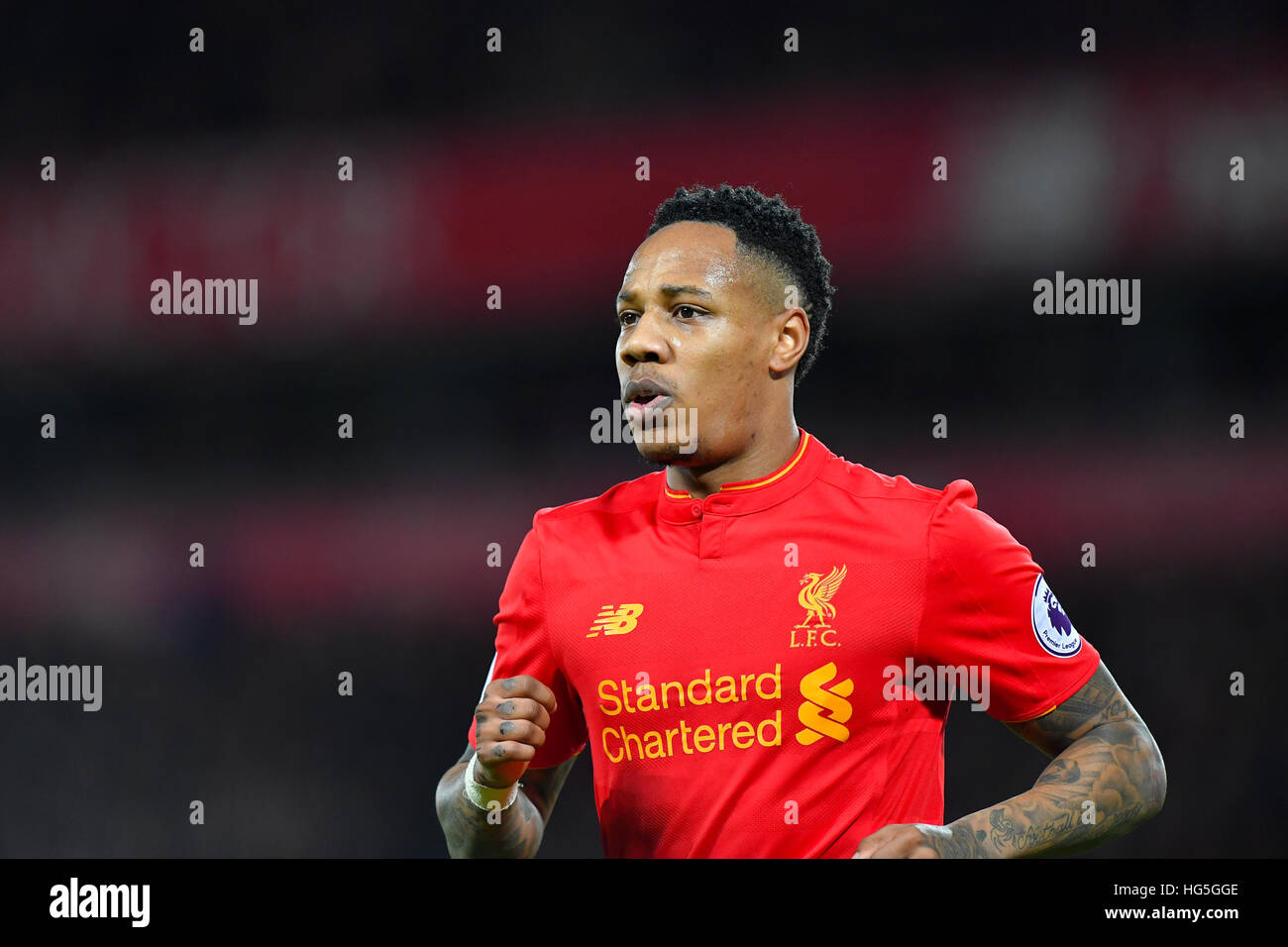 Nathaniel Clyne, Liverpool Stock Photo - Alamy