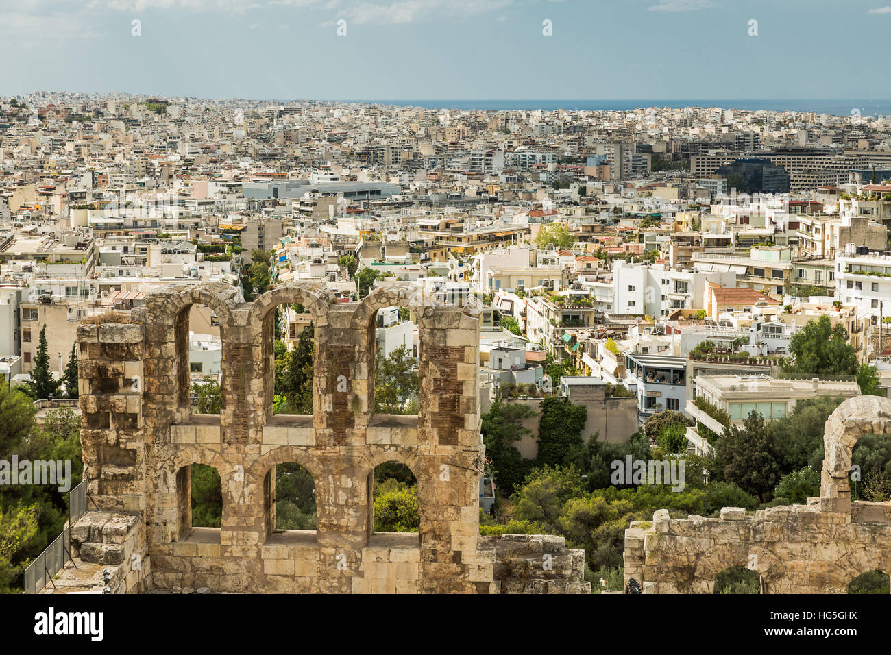 Greek amphitheater acropolis athens hi-res stock photography and images ...