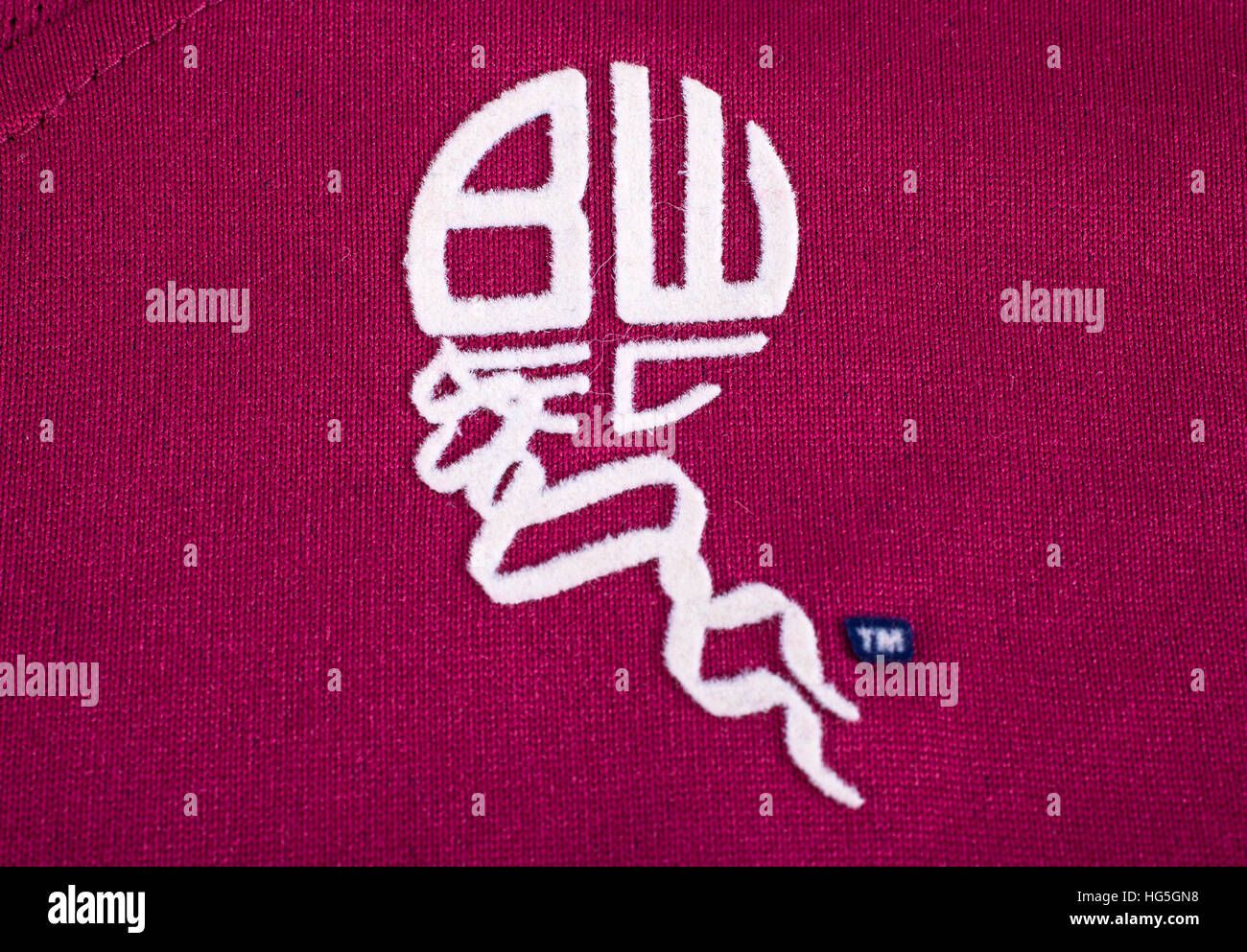 Bolton wanderers logo hi-res stock photography and images - Alamy