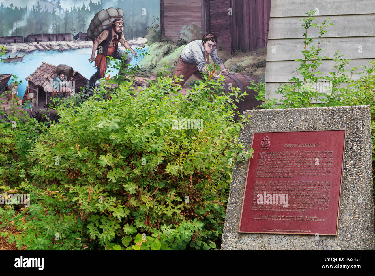 Fort Langley National Historic Site, Fort Langley, Vancouver region ...