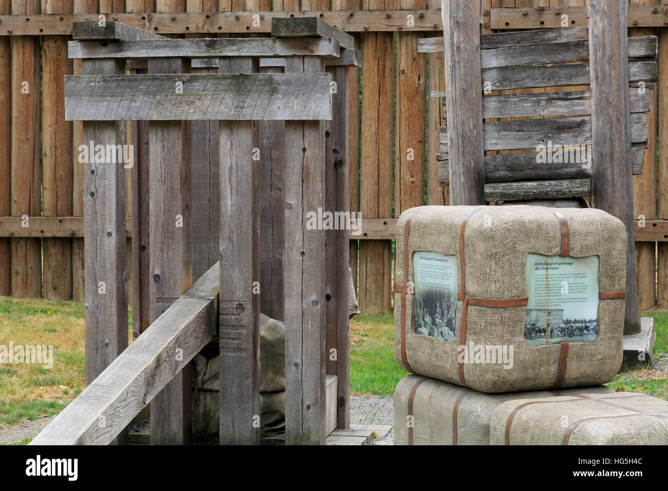 Fur Press, Fort Langley National Historic Site, Fort Langley, Vancouver ...