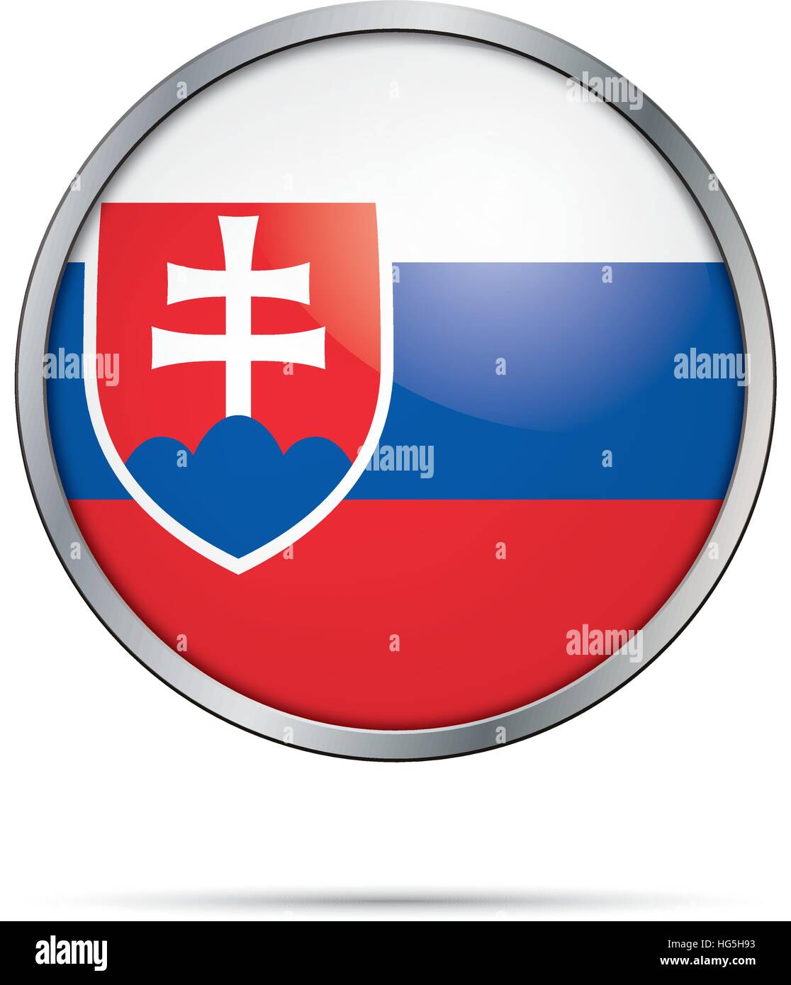 Coat of arms slovakia Stock Vector Images - Alamy