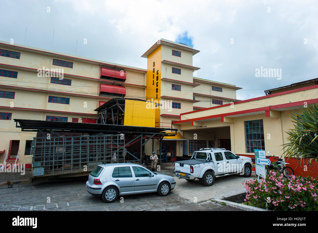 Bois Cheri Tea Factory and Tea Museum in Mauritius Stock Photo - Alamy
