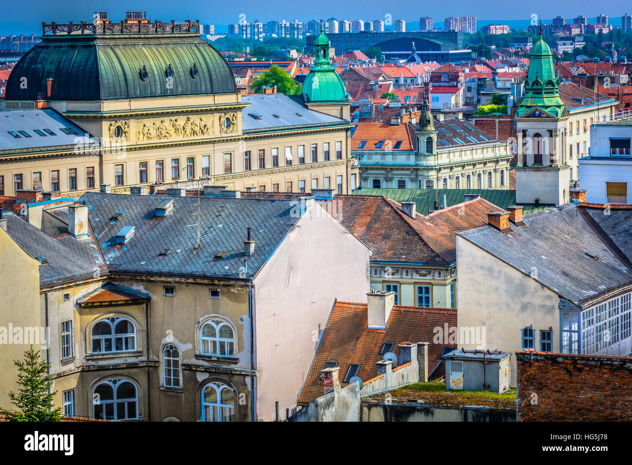 Zagreb architecture hi-res stock photography and images - Alamy