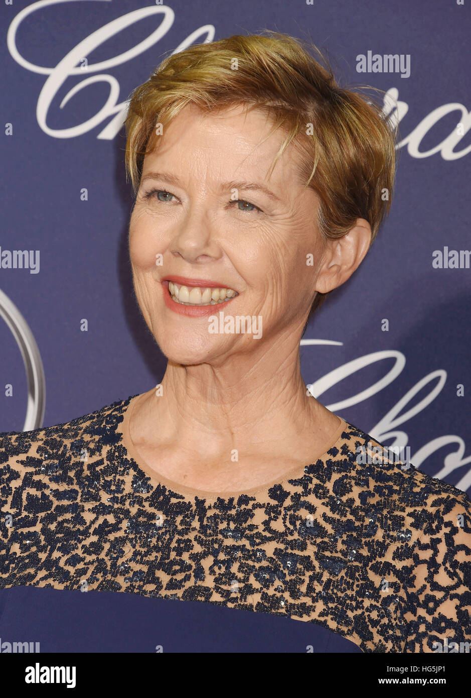 ANNETTE BENING US film actress in January 2017. Photo Jeffrey Mayer ...