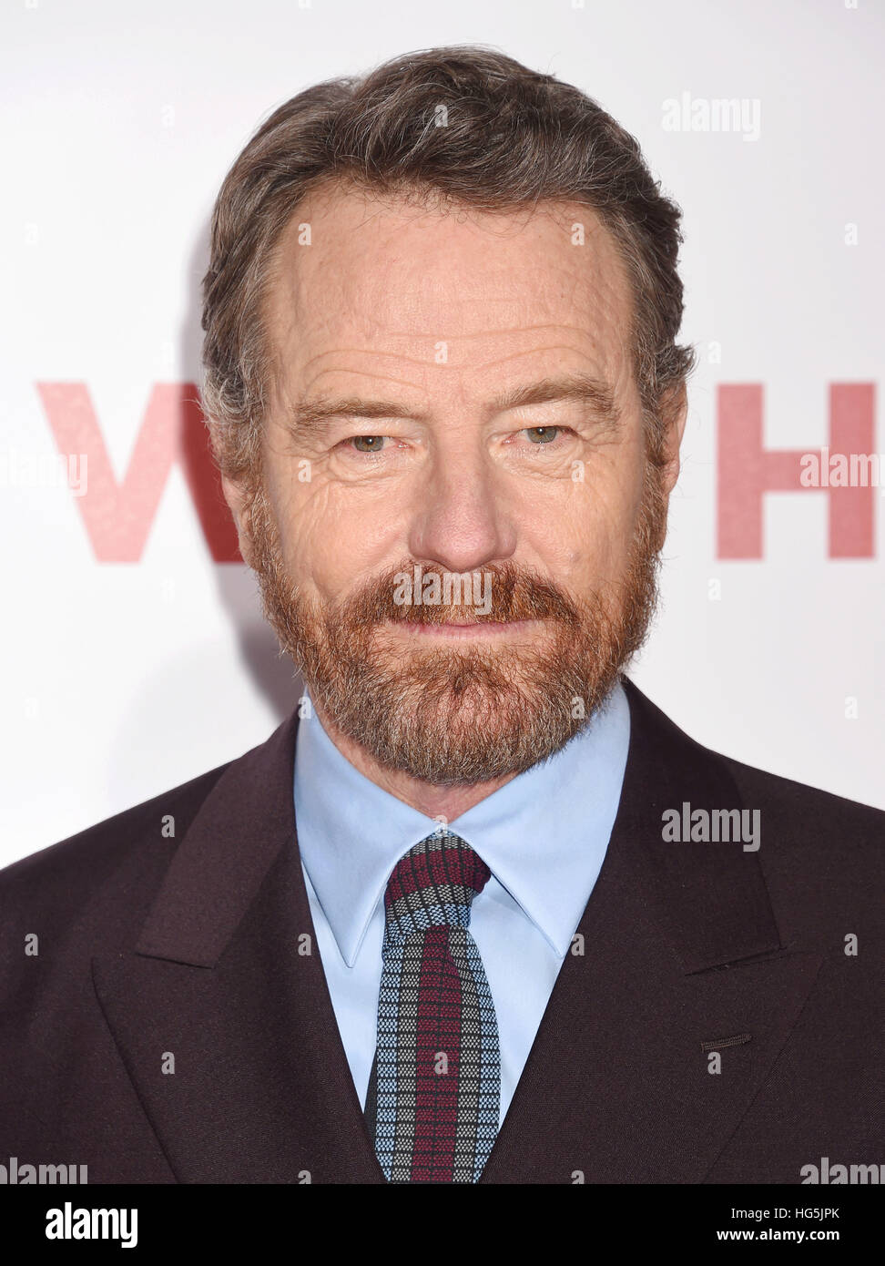 BRYAN CRANSTON US film actor in January 2017. Photo Jeffrey Mayer Stock ...