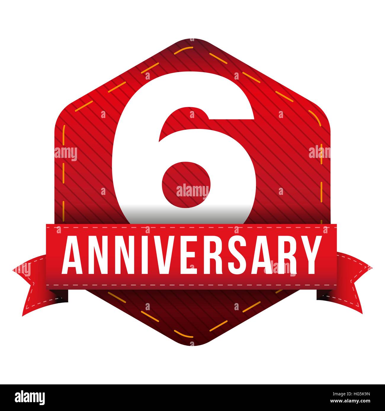 Sixth anniversary Cut Out Stock Images & Pictures - Alamy