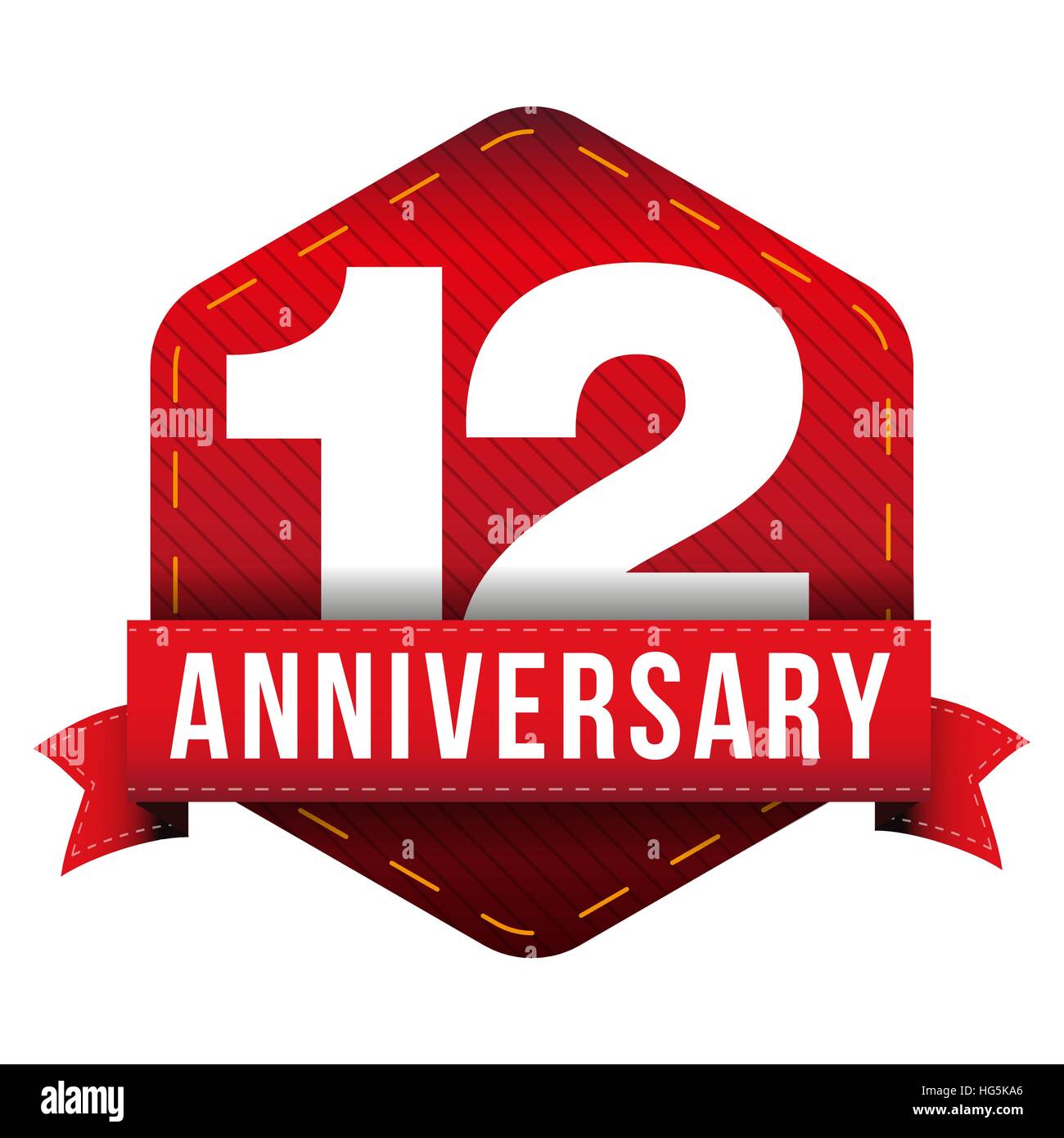 Number 12 twelve Stock Vector Images - Alamy