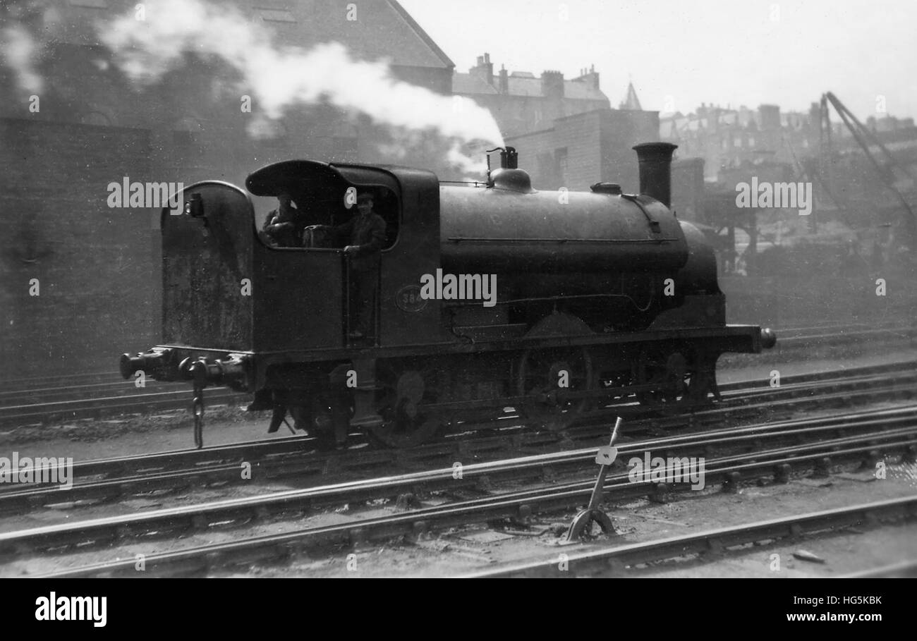 Caledonian Railway 0-6-0ST No.384 'Jubilee Pug' steam locomotive Stock ...