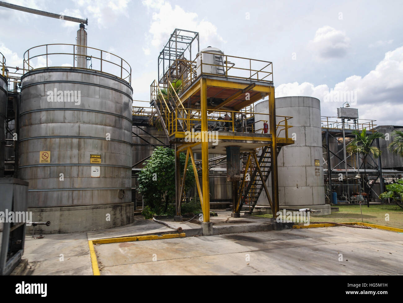 A view to various industrial structures Stock Photo - Alamy