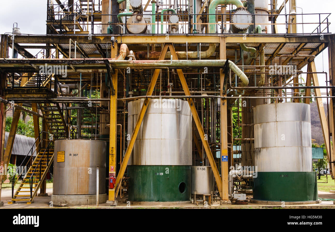 A view to various industrial structures Stock Photo - Alamy