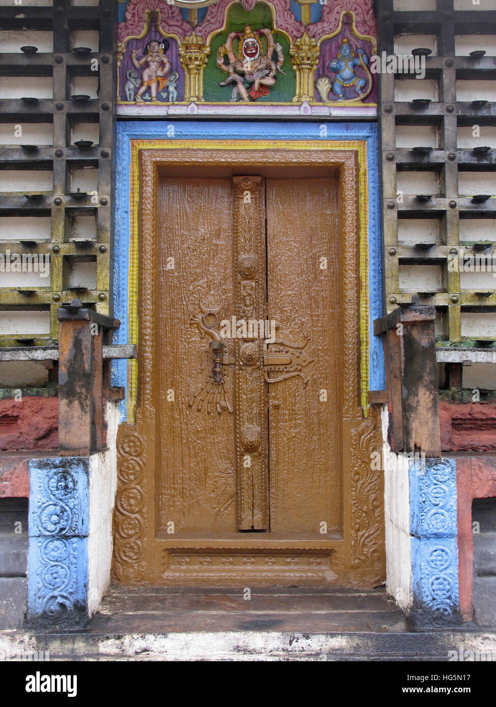 Kerala Temple Doors